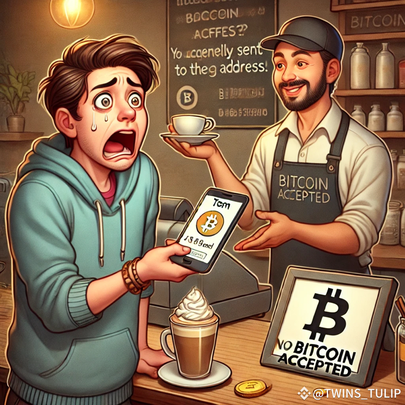 The Great Bitcoin Coffee Mishap 😳 A few years back, a guy | Twin Tulips ...
