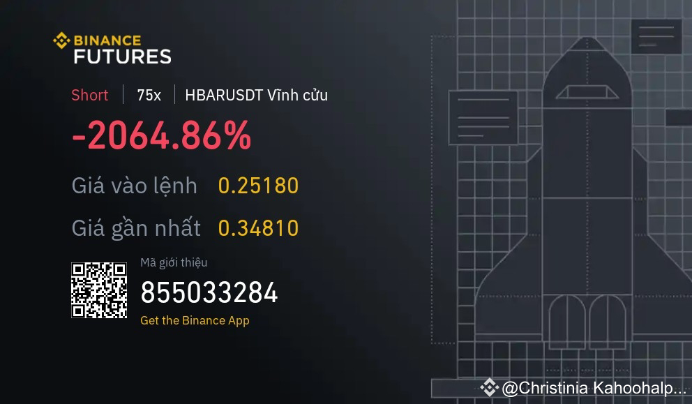 $HBAR dmm | Christinia Kahoohalphala Nctx on Binance Square