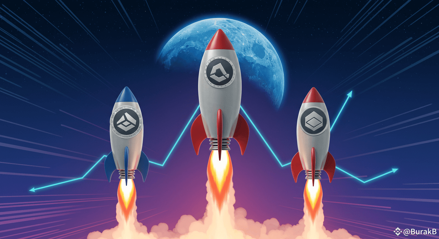 Game-Changing Altcoins on Binance: 3 Picks for Massive 2025 | BurakB on Binance Square