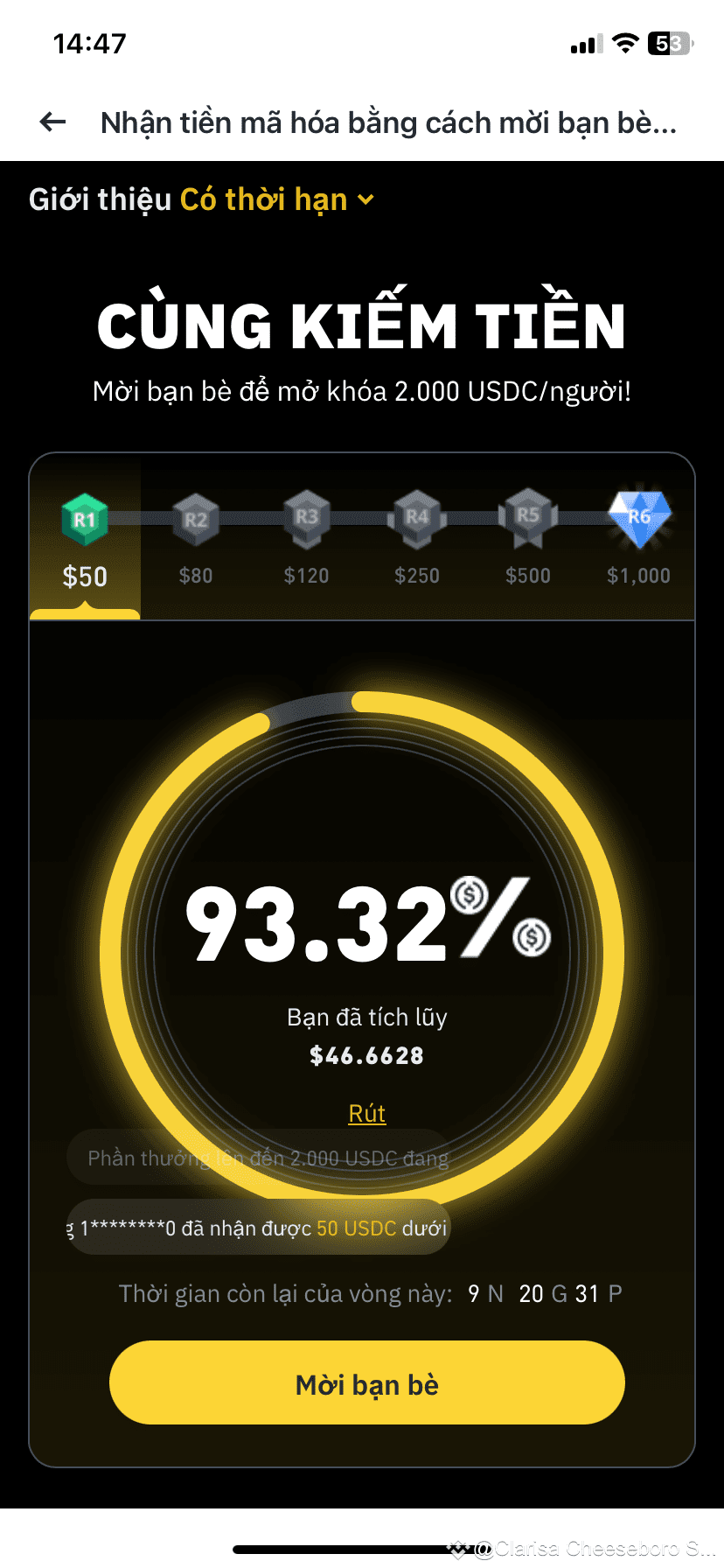 Is Refer2Earn reliable, guys? Has anyone received CZ's rewar | Clarisa ...