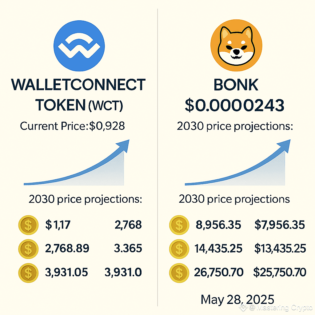 What If You Invested $1,000 in $WCT and $BONK Today and Co | Mastering Crypto on Binance Square