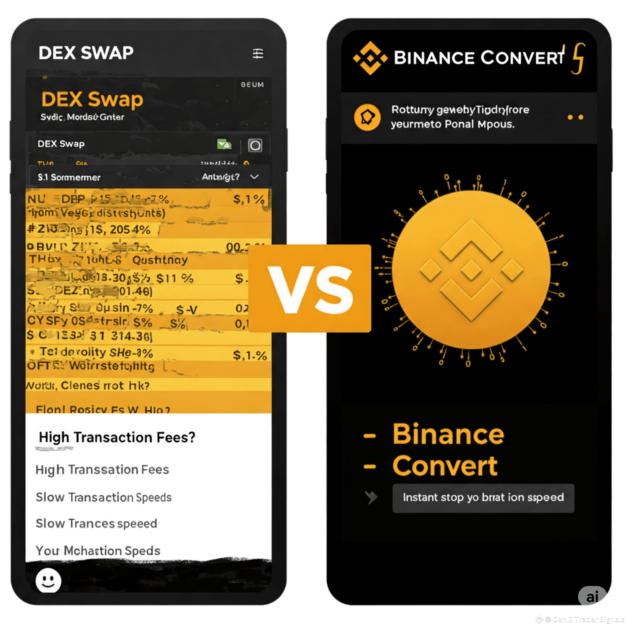 No Gas. No Slippage. Just Swap. 🔄 (Why Binance Convert > DE | Gen Z Trader Signals on Binance Square