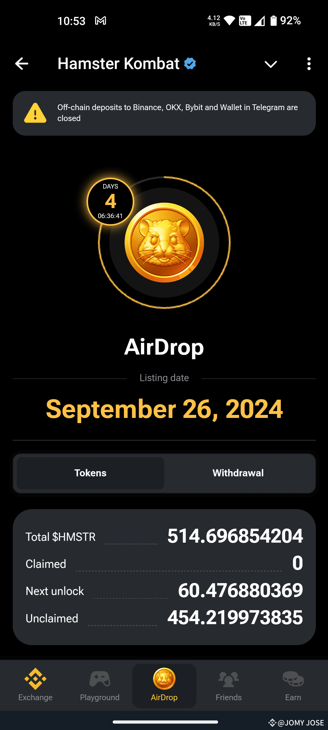 HOW MUCH WILL I GET...? ☹️ | JOMY JOSE on Binance Square