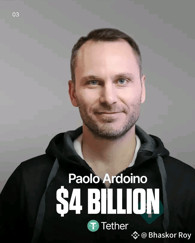 Paolo Ardoino, the CEO of Tether, is a major figure in the | Bhaskor ...