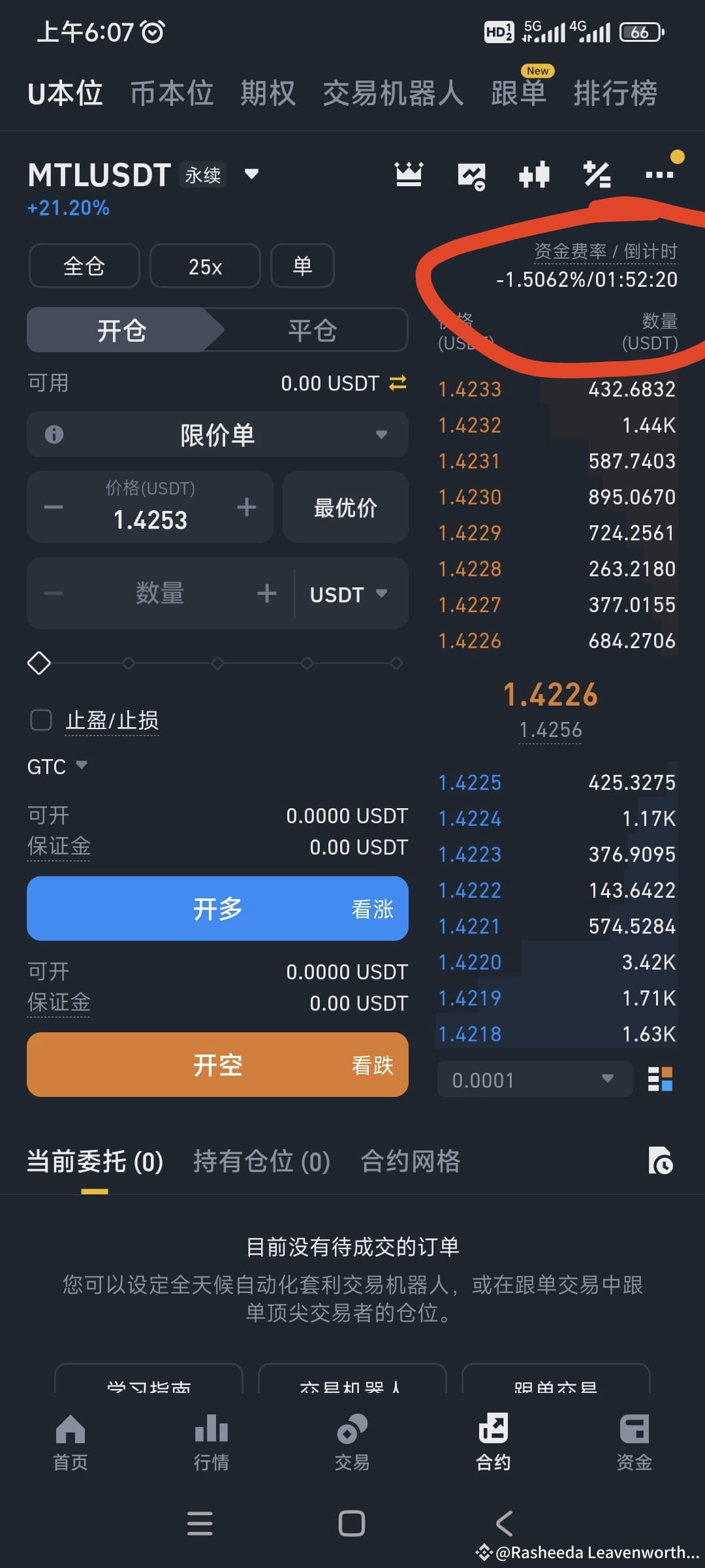 $MTL The fee rate has dropped from -3% to -1.5%. Although i | Rasheeda ...