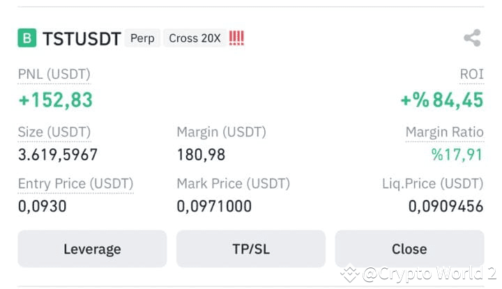 wow amazing $TST unstoppable profit💥💥 See my personal trad | Crypto ...