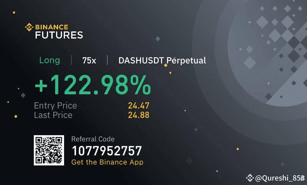 $DASH $SUPER Thank God | Qureshi_853 on Binance Square