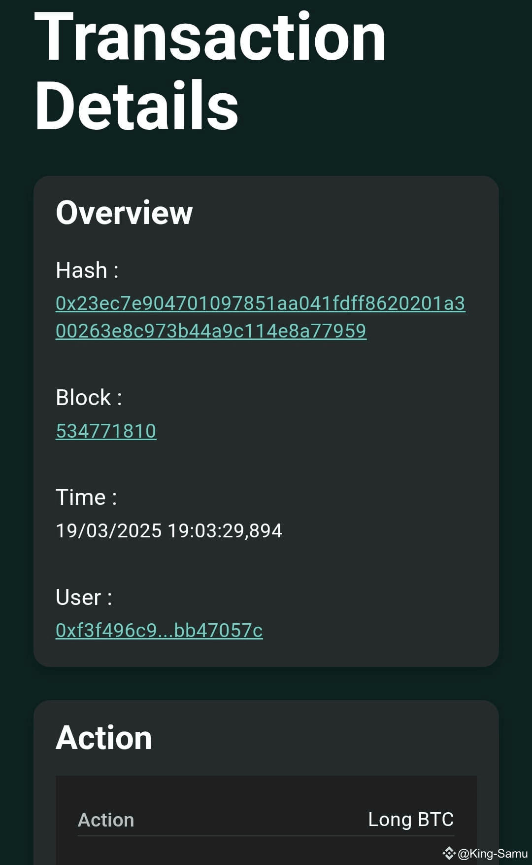 🚨 Whale Watch: The $27M Short That Backfired 🚨 Turns out | King-Samu on ...