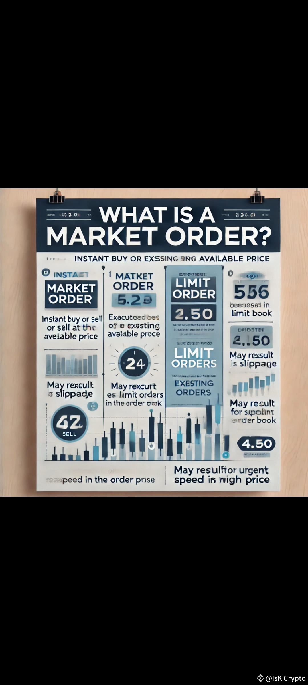 What is a Market Order? A market order is an instant order | IsK Crypto ...