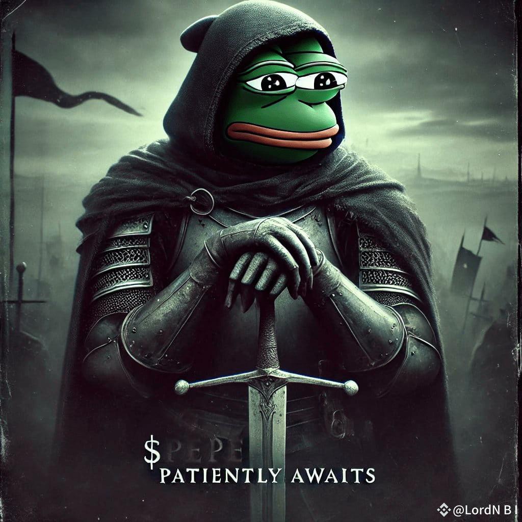 some folks are like " is $PEPE going to pump to $1 ? me : | LordN B I ...