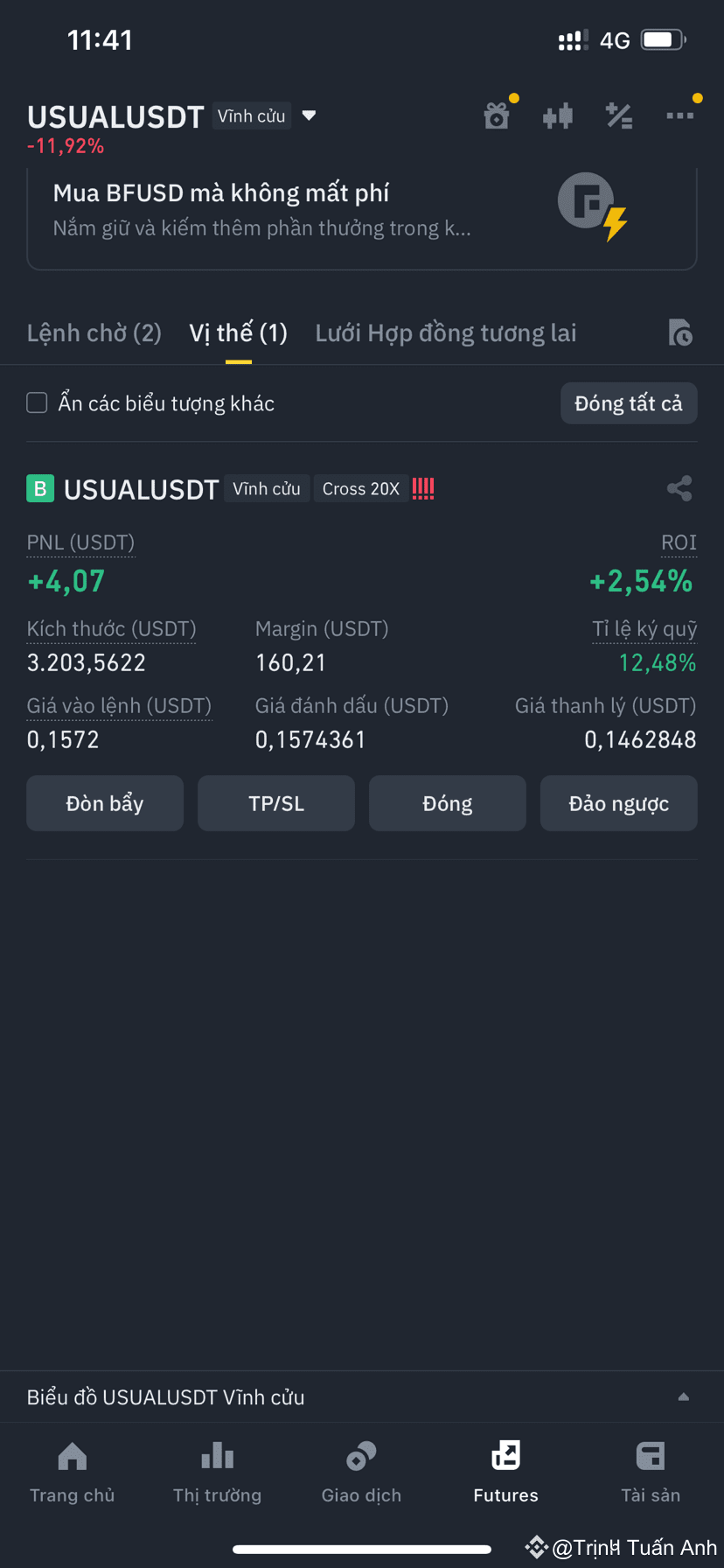 $USUAL Decision Long Usual Limit, Part 1: 1.5 Part 2: 2.5 P | Trịnh ...