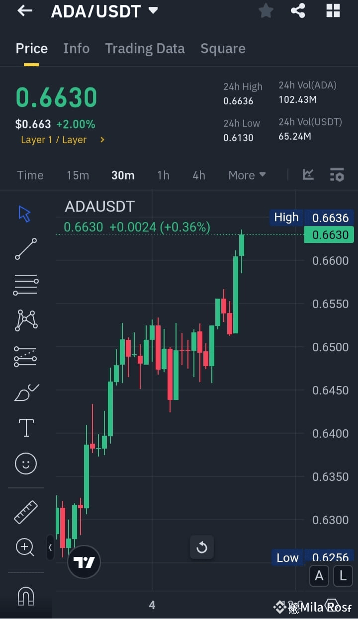 $ADA /USDT: Bull Run Alert ..!💯🚀 Ready to Catch the Opp | Mila Rose on Binance Square