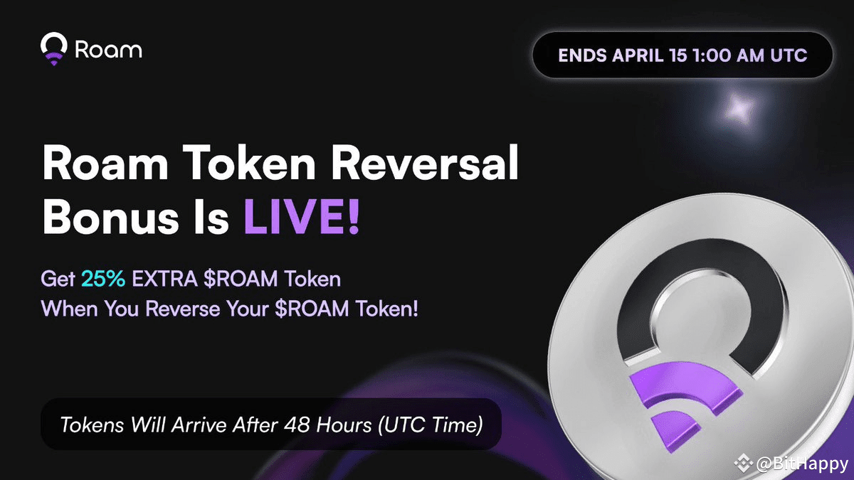 Roam's newly launched token conversion points allow users to | BitHappy ...