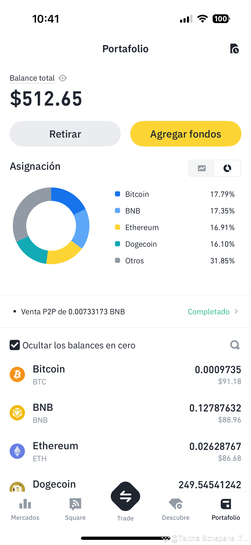 First day I invested and 66 dollars down, and from what I'm | Talitha ...