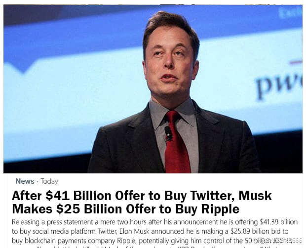 🚨BREAKING: Elon Musk Offers to Buy #Ripple Labs (Including | SYEDDXB666 on Binance Square