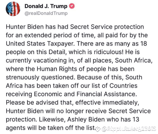 President Trump has announced the immediate termination of S | Ripple ...