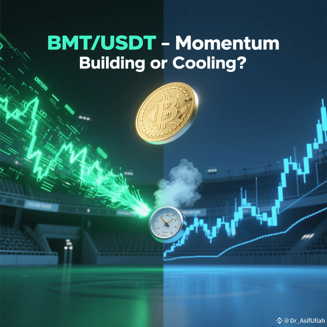$BMT 🌟 BMT/USDT – Momentum Building or Cooling? 🧱⚡ 💰 Pric | Dr ...