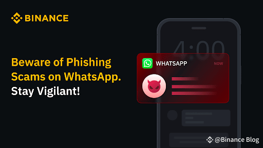 Binance Guide: How to Protect Yourself From Phishing Scams on WhatsApp | Binance Blog on Binance ...