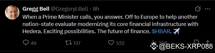 🔥Gregg Bell, Chief Business Officer at The $HBAR Foundation | X-BEKS-X ...