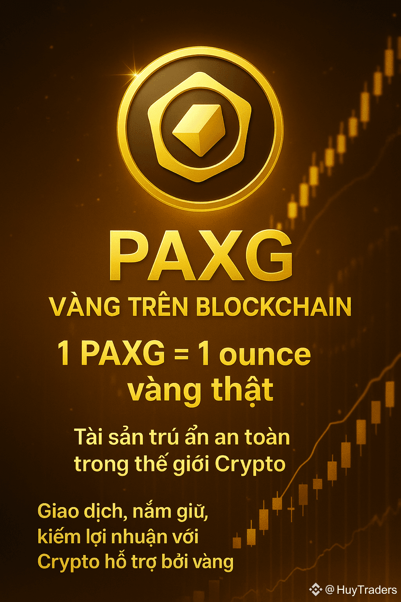 💰 PAXG – GOLD IN THE BLOCKCHAIN WORLD! 🪙 The safe asset o | HuyTraders ...