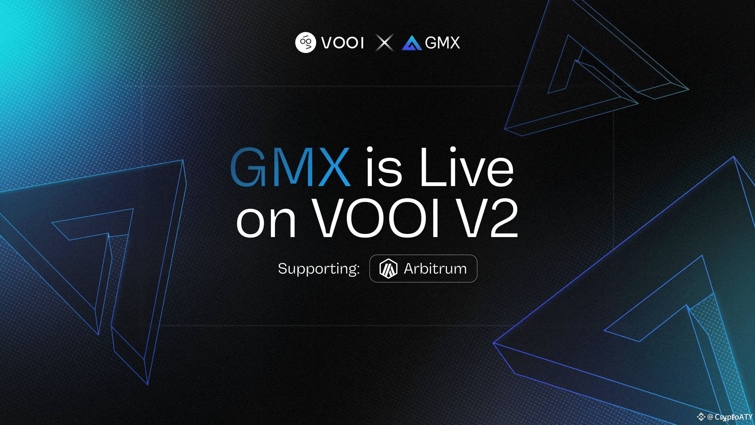 🚀 GMX has finally arrived on VOOI! 🫐@vooi_io Permissionle | CryptoATY on Binance Square