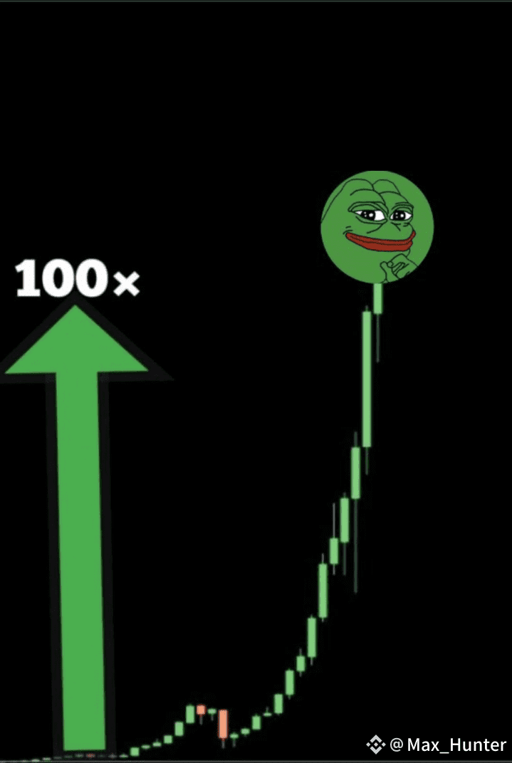 🐸💚 $PEPE loading up steam — and it’s not joking. This fro | Max_Hunter ...