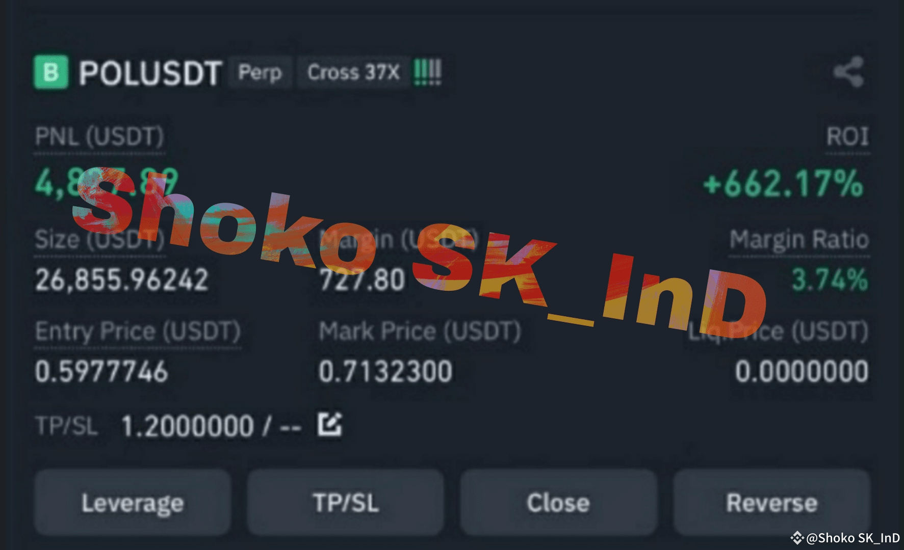 Would 😥u hold🙄 or close?😨$POL | Shoko SK_InD on Binance Square