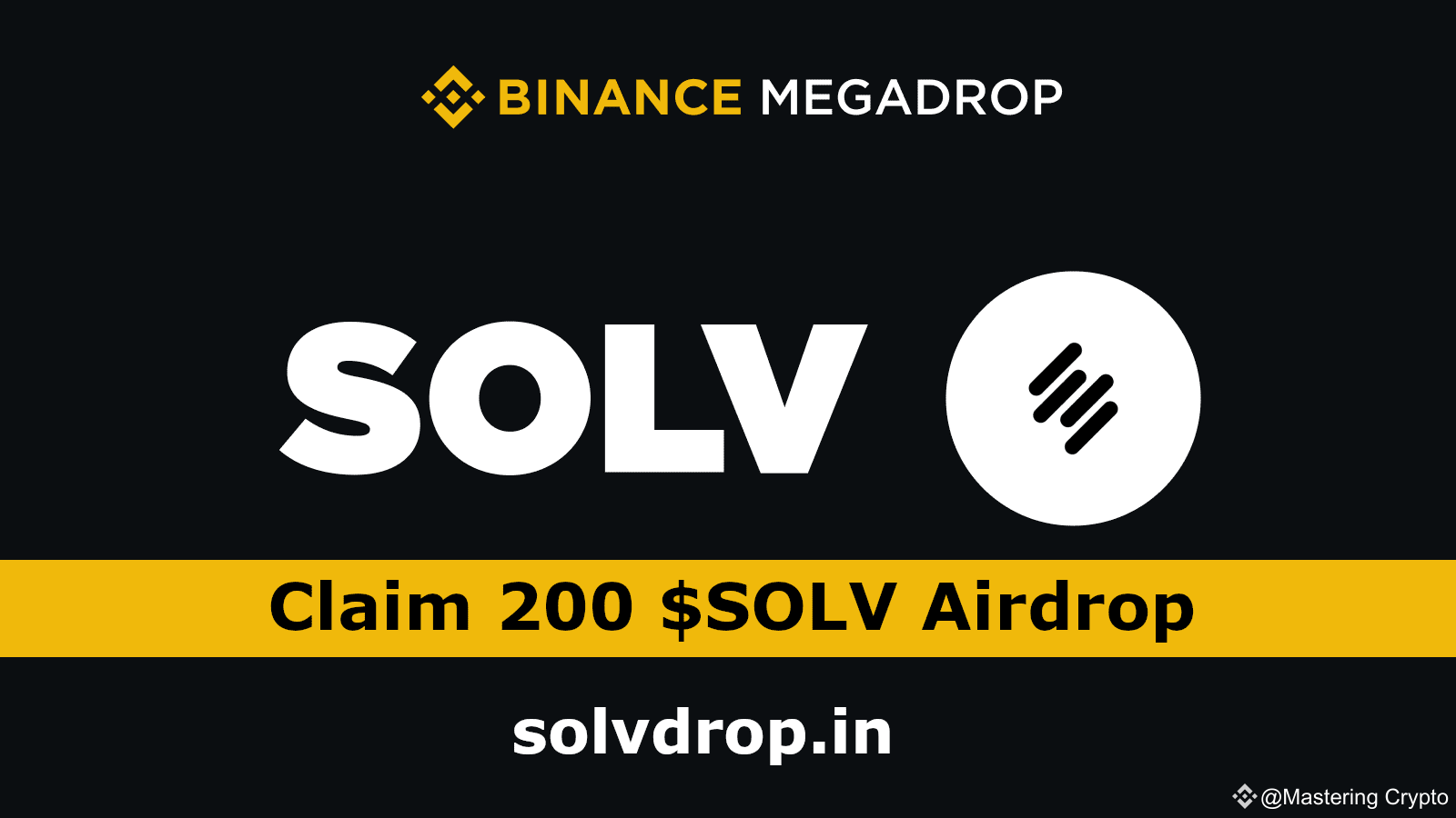 Solv Protocol (SOLV) Megadrop Now Open: Join via BNB Locked | Mastering ...