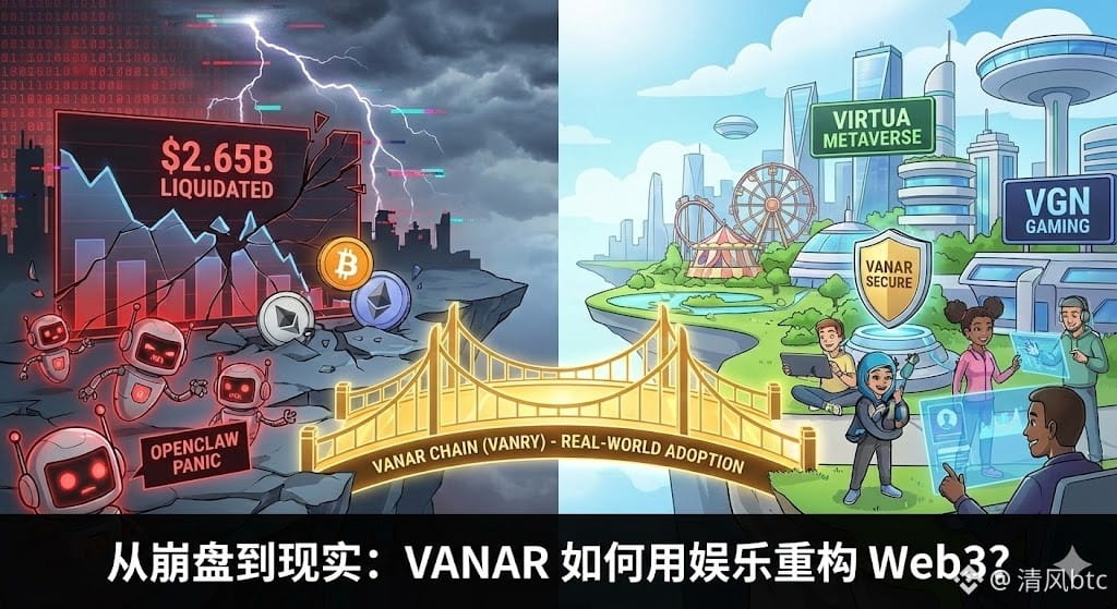 Ice and Fire: On the Night of the Crash, Vanar is the Only | 清风btc on ...