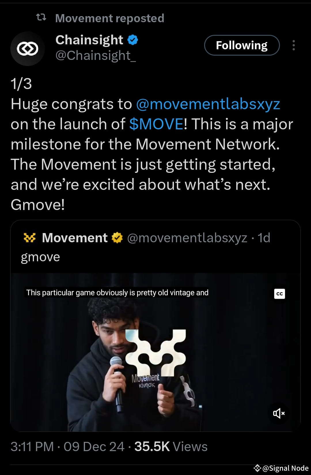 The Movement $MOVE is just getting started, and guess what’s | Michael Bloomberg on Binance Square