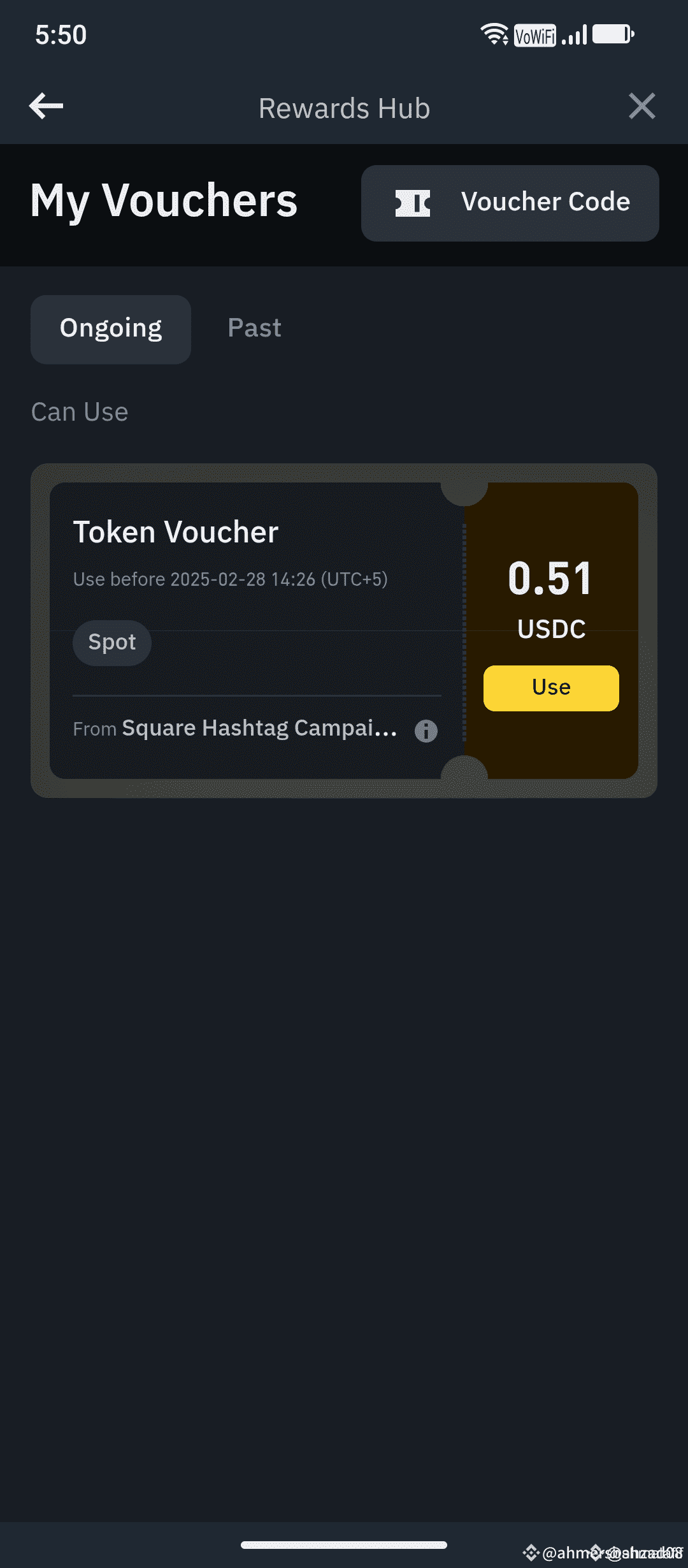 Go to the rewards section and get your coupon. Collect it no ...