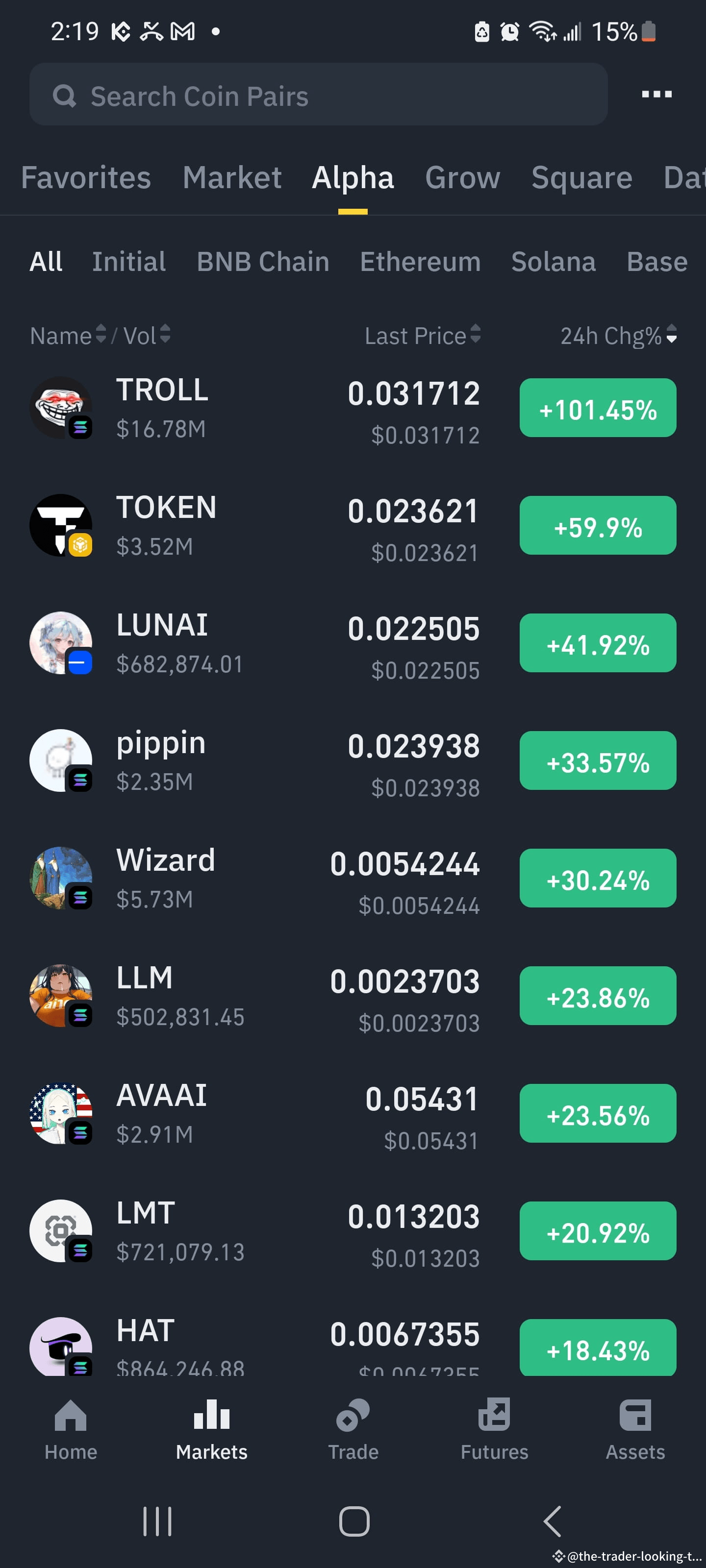 #BinanceAlphaPoints Must I buy Alpha coins through the web3 | the ...