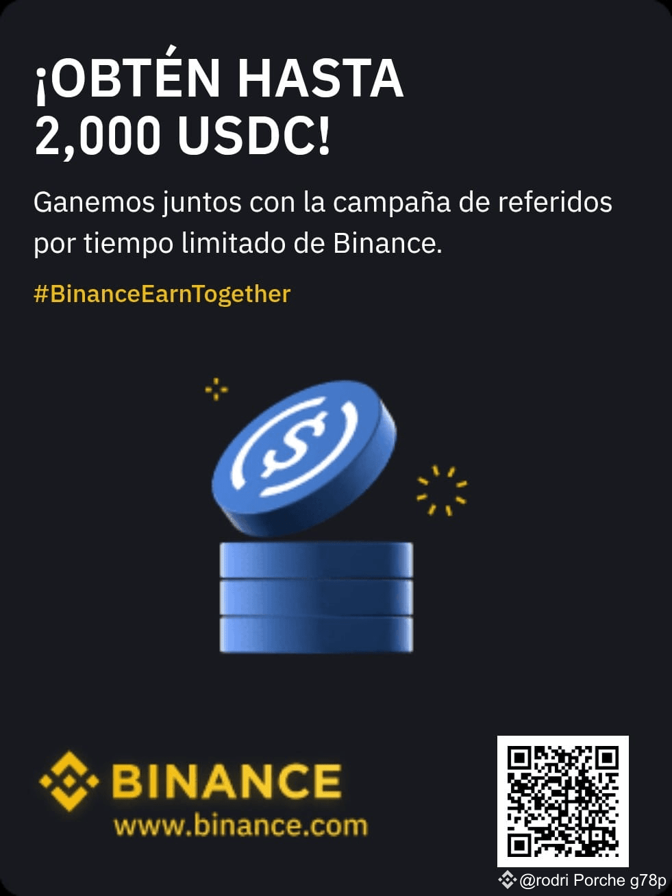 RECLAMEN SUS 50USD | rodri Porche g78p en Binance Square