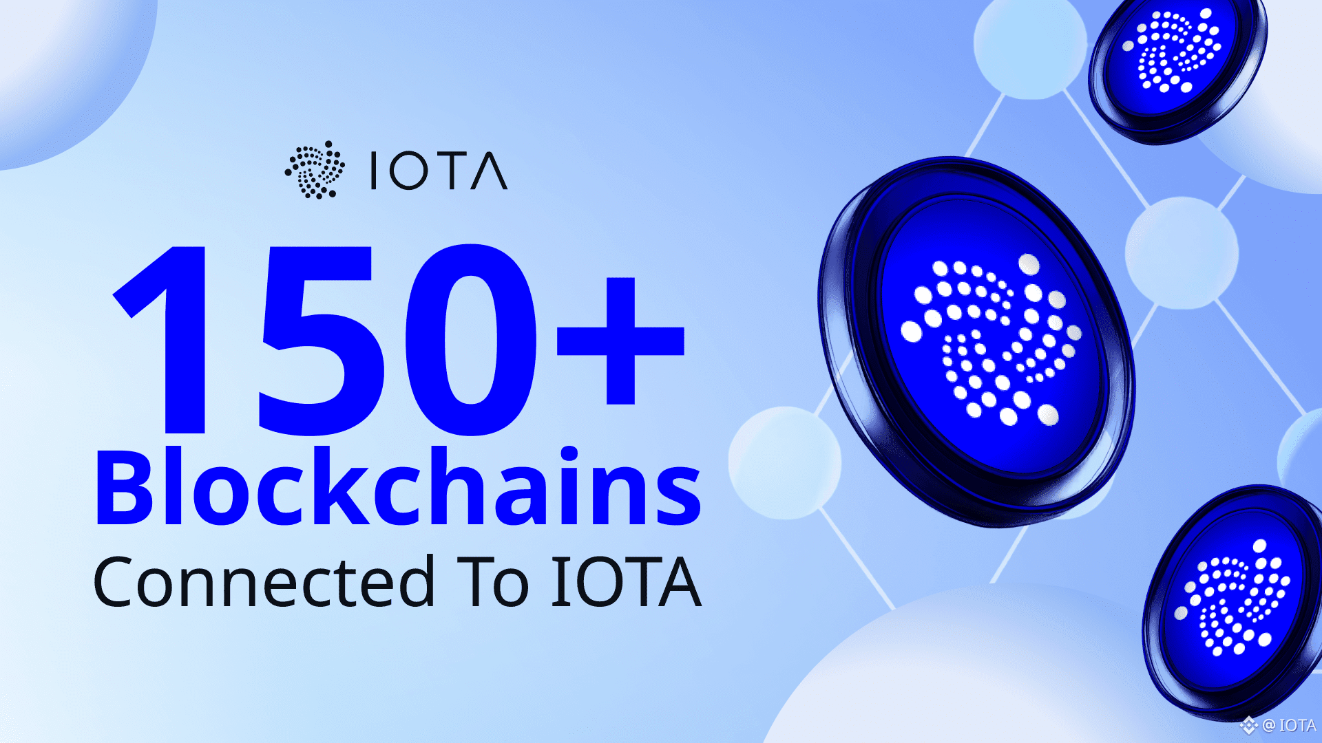 150+ blockchains now stream liquidity into one trust layer | IOTA on ...