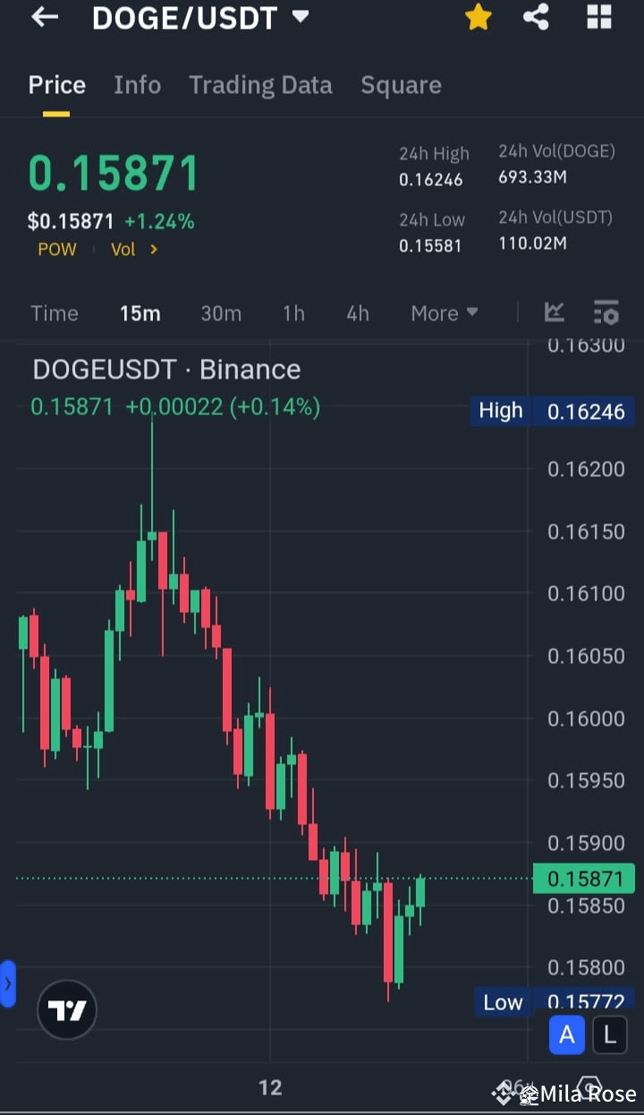$DOGE /USDT Strong Bull Move Alert ..!🚀🔥 Catch the Oppo | Mila Rose on Binance Square