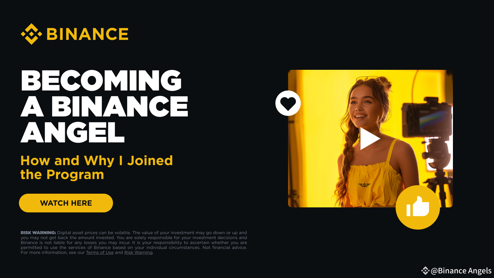Tomorrow, we're pulling back the curtain on the Binance Ange | Binance ...