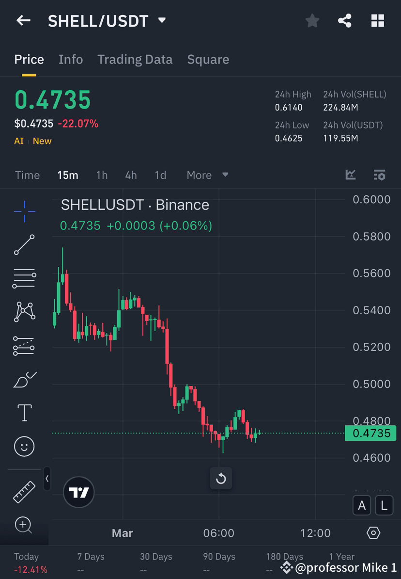 $SHELL /USDT Short Trade Setup – Bearish Continuation Ahead! | Professor Mike Official on ...