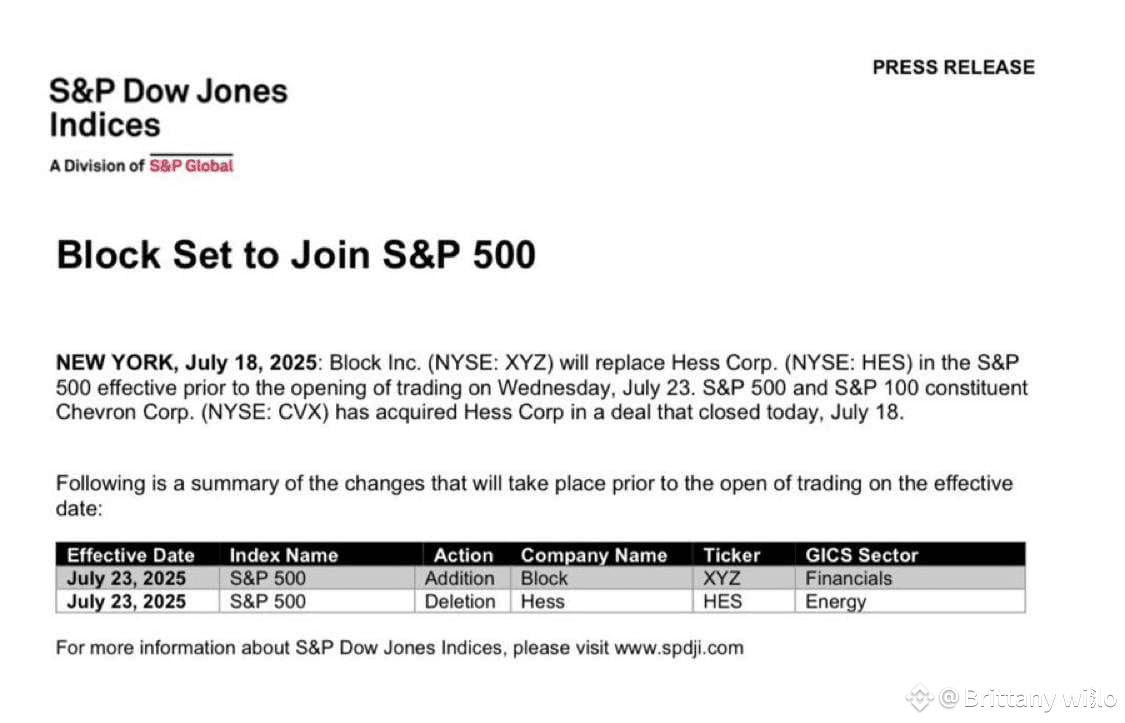 🚨 Big Move: Jack Dorsey’s Block Inc. ($SQ) is officially jo | Brittany ...