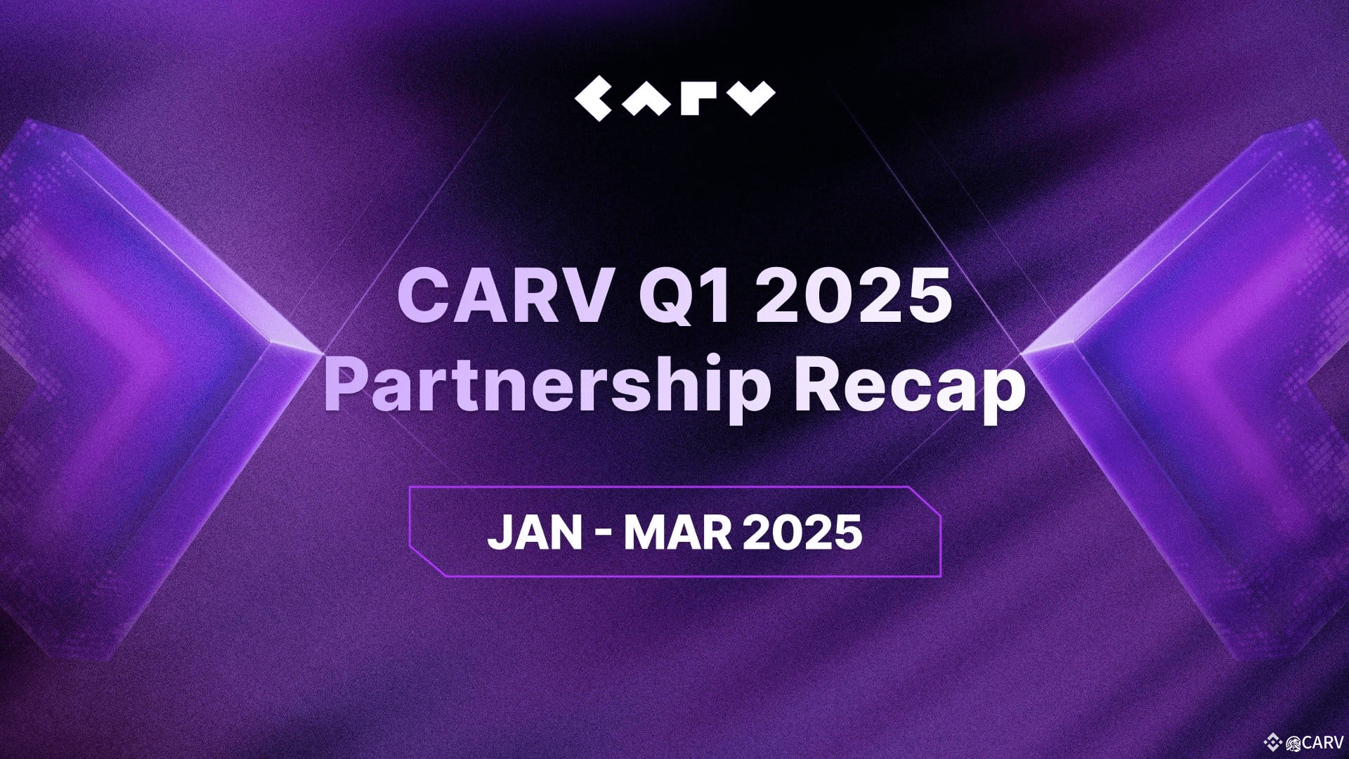 Q1 2025 was a blast! In the first quarter, CARV partnered w | CARV on Binance Square