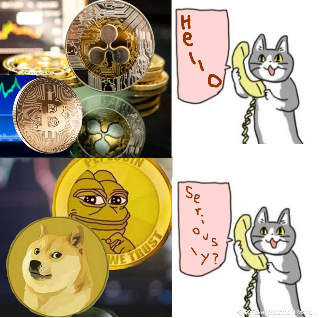 $BTC 🚀 Future Outlook: $BTC $XRP $DOGE $PEPE #XRP #PEPE | Take ...