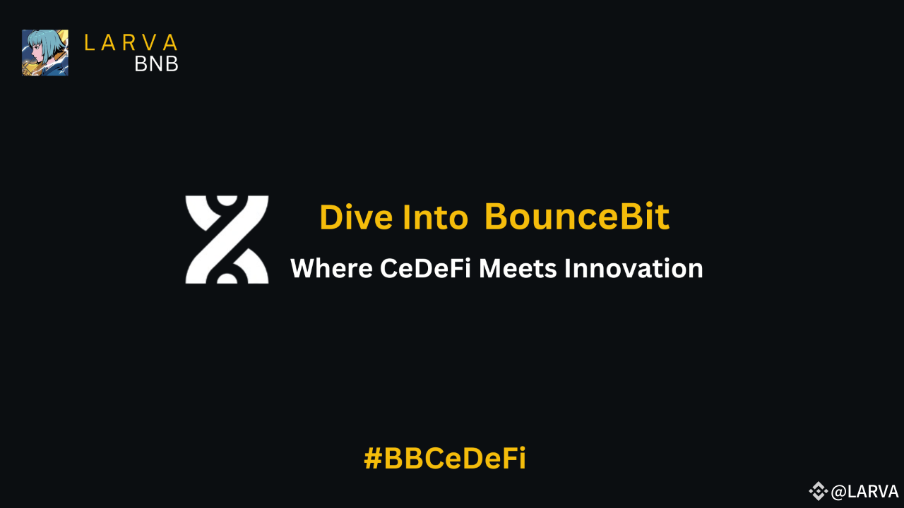 Dive Into BounceBit: Where CeDeFi Meets Innovation | NadeZhada on Binance Square