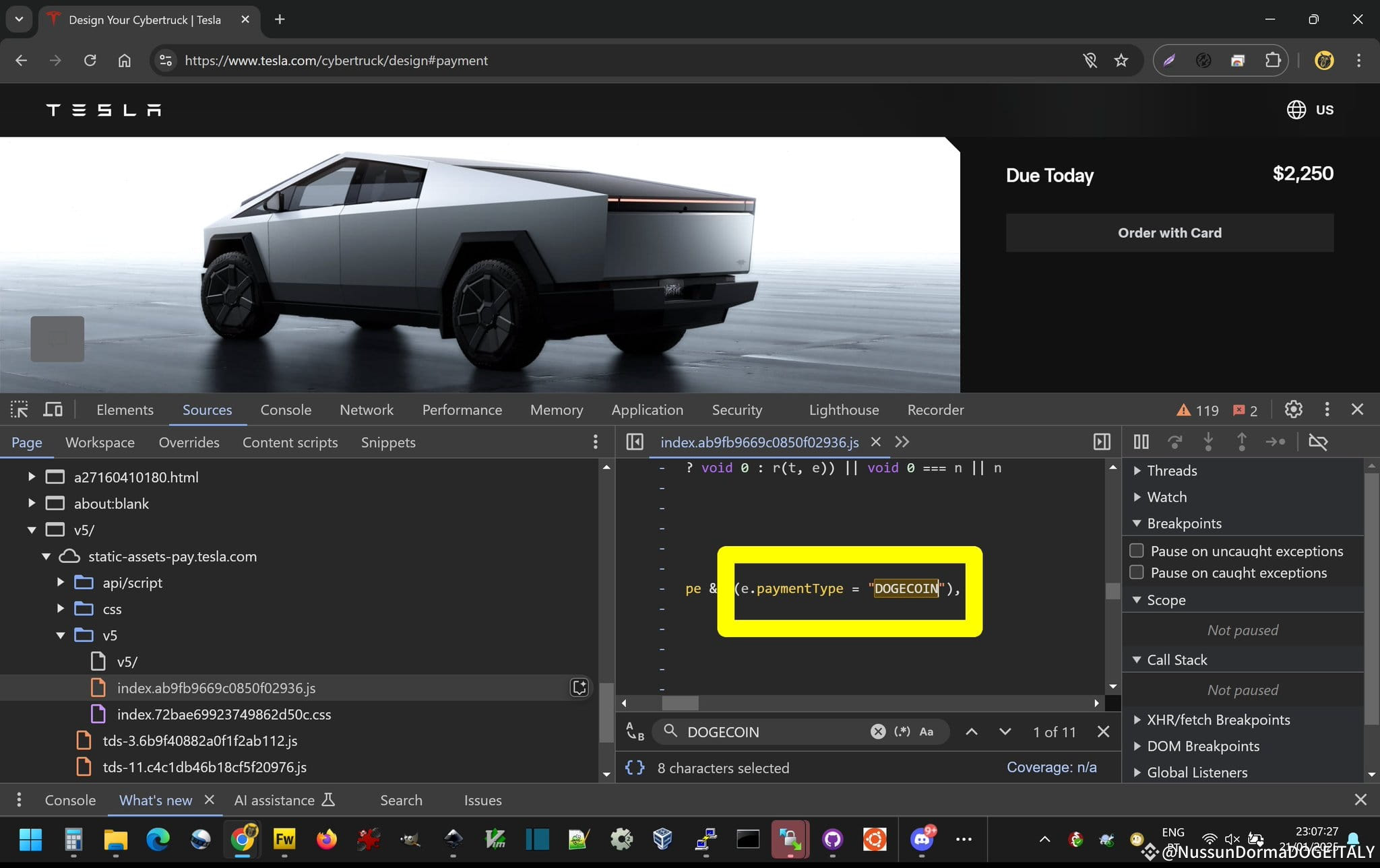 In case some people forget about #Tesla $DOGE #Dogecoin P ...