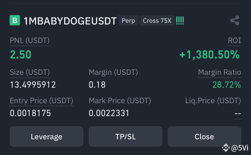 $1MBABYDOGE bullish /bolif/ • adjective aggressively confid | 5Vi on ...