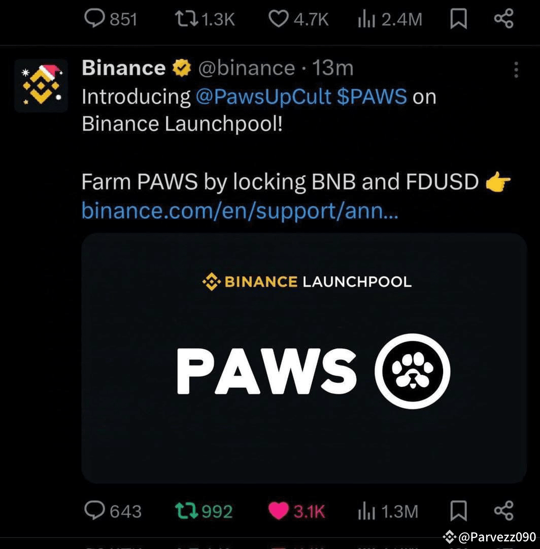 🚀 **PAWS Token Listing Price Prediction!** 🐾 At launch, | Parvezz090 on ...