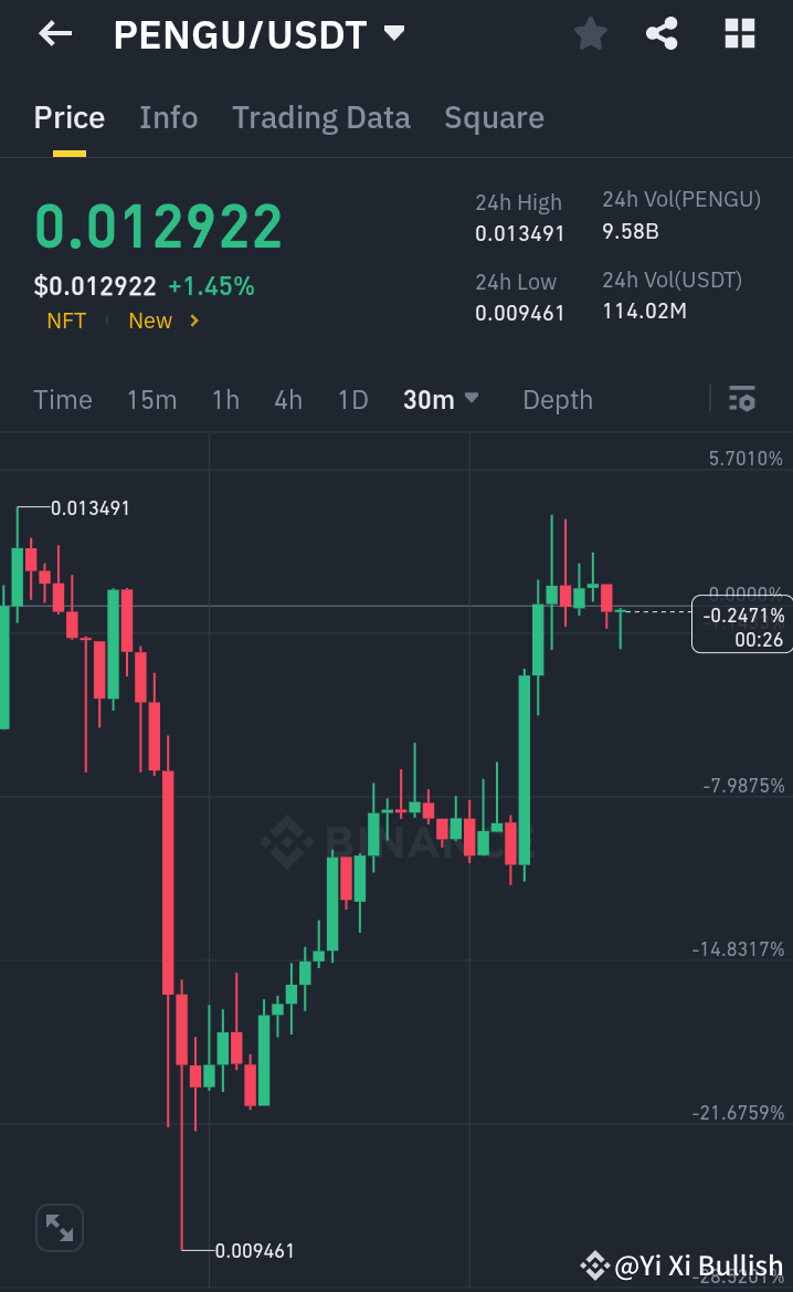 🚀 $PENGU /USDT Ready for Takeoff? Key Levels & Trade Setup | Yi Xi Bullish on Binance Square