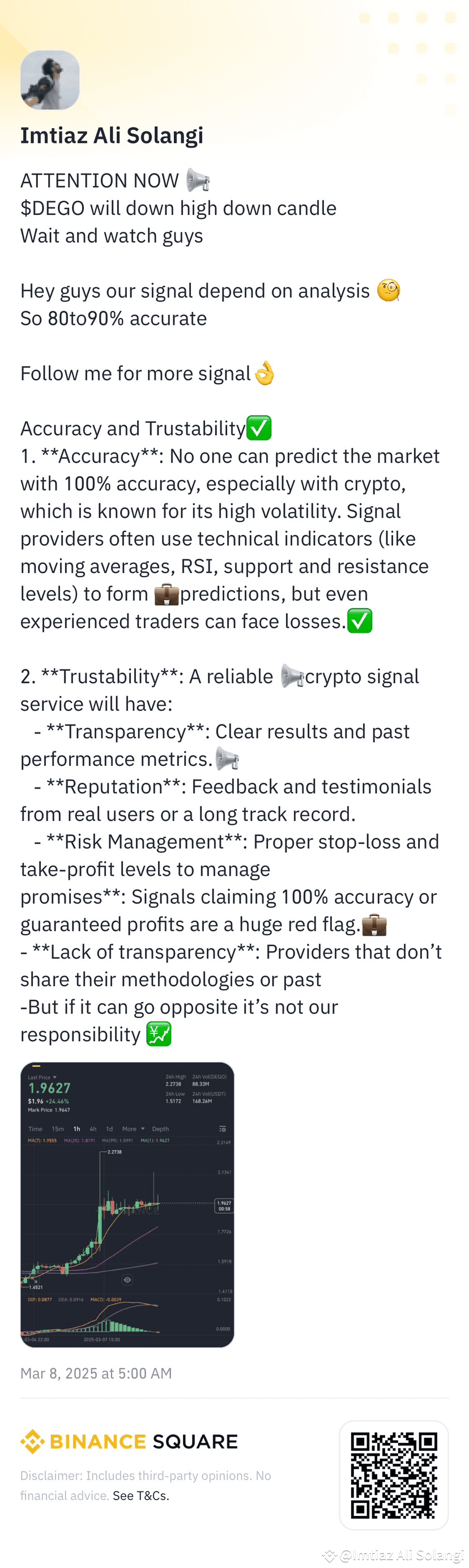 Tp hit within 5mint guys Thanks for follow me and This was | Imtiaz Ali Solangi on Binance Square