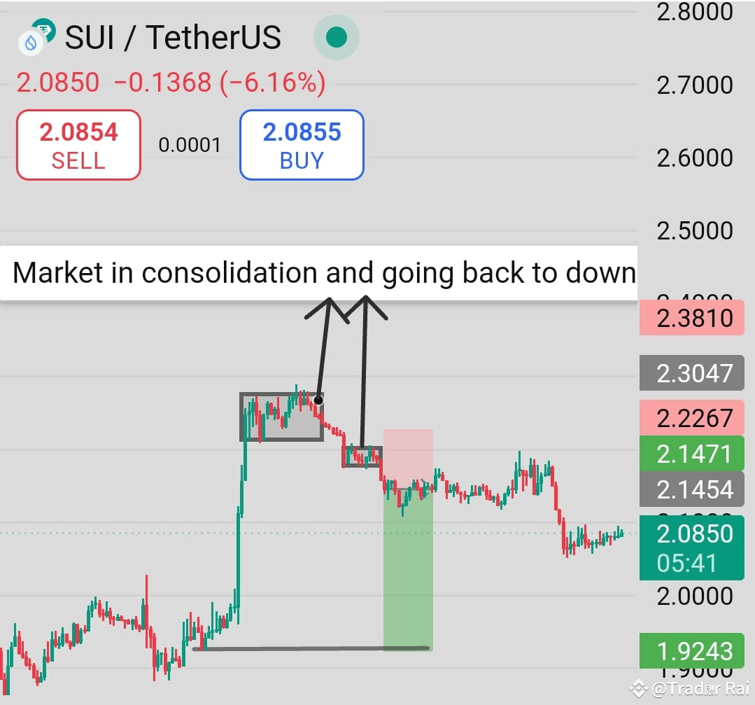 🛑 $SUI – Precise Bearish Call Confirmed Again Another so | Trader Rai on Binance Square