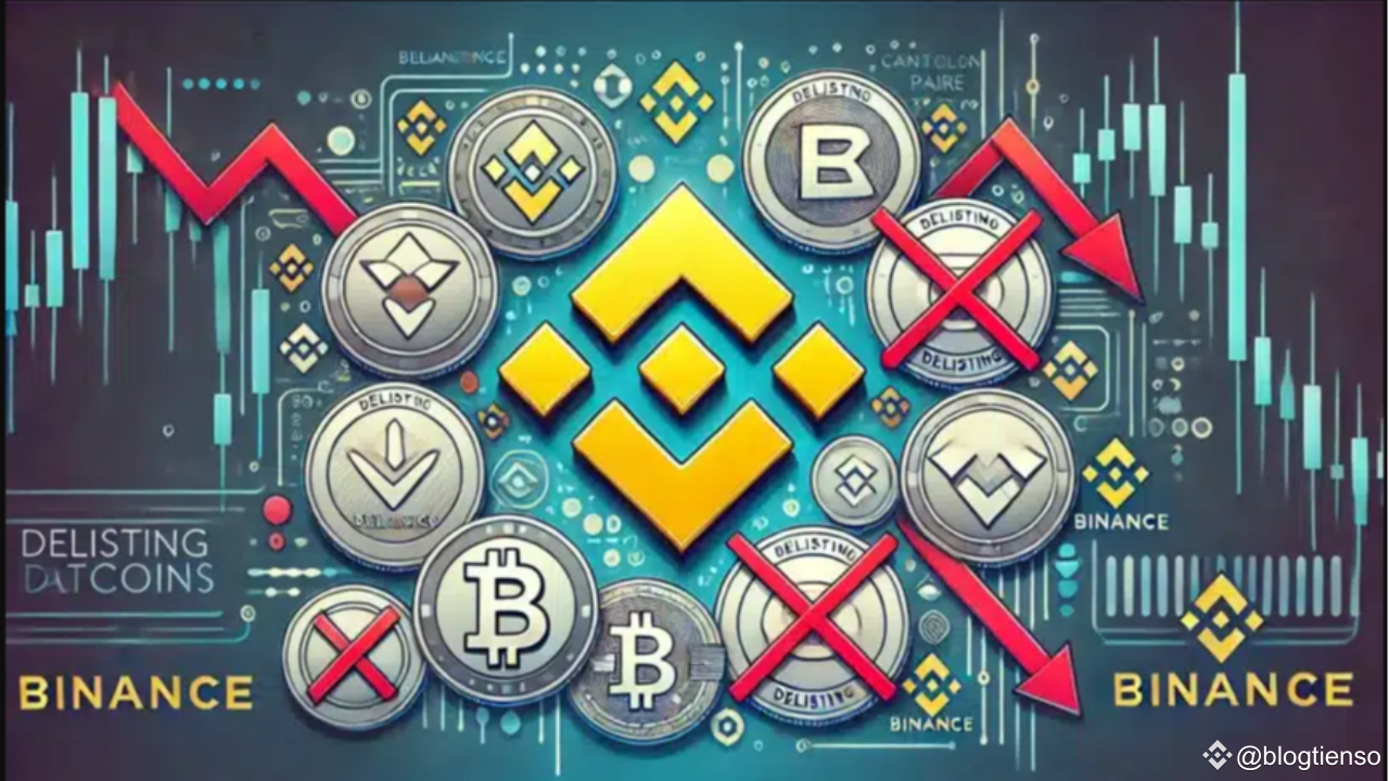 Binance Announces Delisting of 8 Altcoins: Prices Drop Sharply | blogtienso on Binance Square