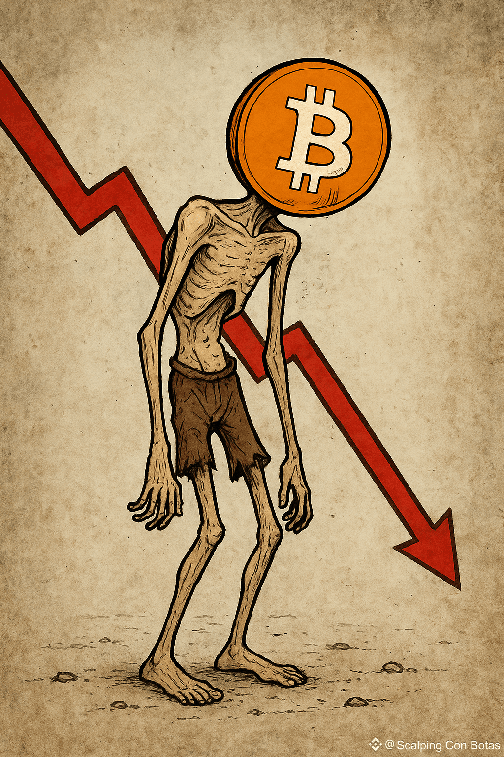 What a fall, but what a brutal fall of $BTC and therefore | Scalping ...